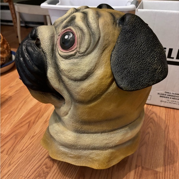 Other | Pug Latex Halloween Mask Heshe Is So Realistic Adult Size ...